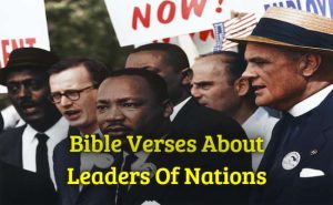 32+Bible Verses About Leaders Of Nations - KJV