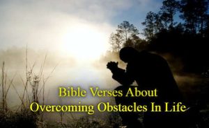 50+Bible Verses About Overcoming Obstacles In Life - KJV